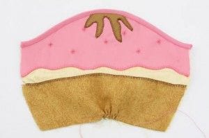 Como fazer bolsa de cupcake em patchwork
