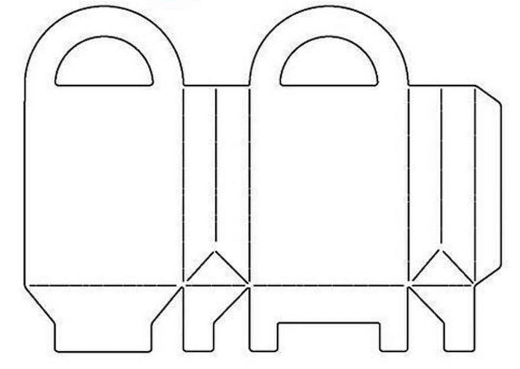 Caixinhas delicadas com moldes para lembrancinhas - Como fazer em casa