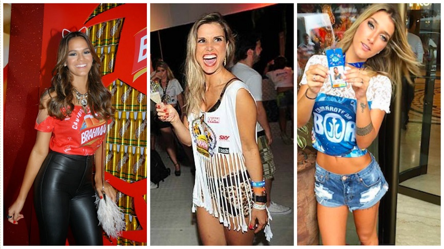 60 Ideias de abadá customizado para o Carnaval - Só famosas