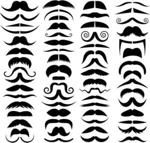 30+ Molde de bigode para o Dia dos Pais - Como fazer em casa