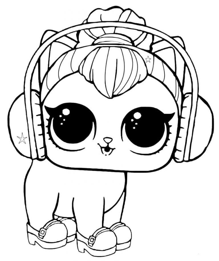 50+ Desenhos da Boneca LOL para colorir - Como fazer em casa
