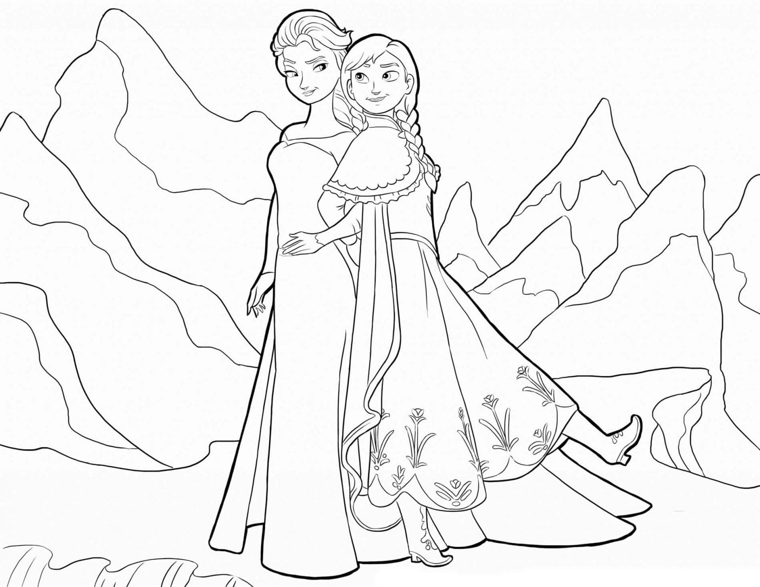 50+ Desenhos da Frozen para colorir - Como fazer em casa