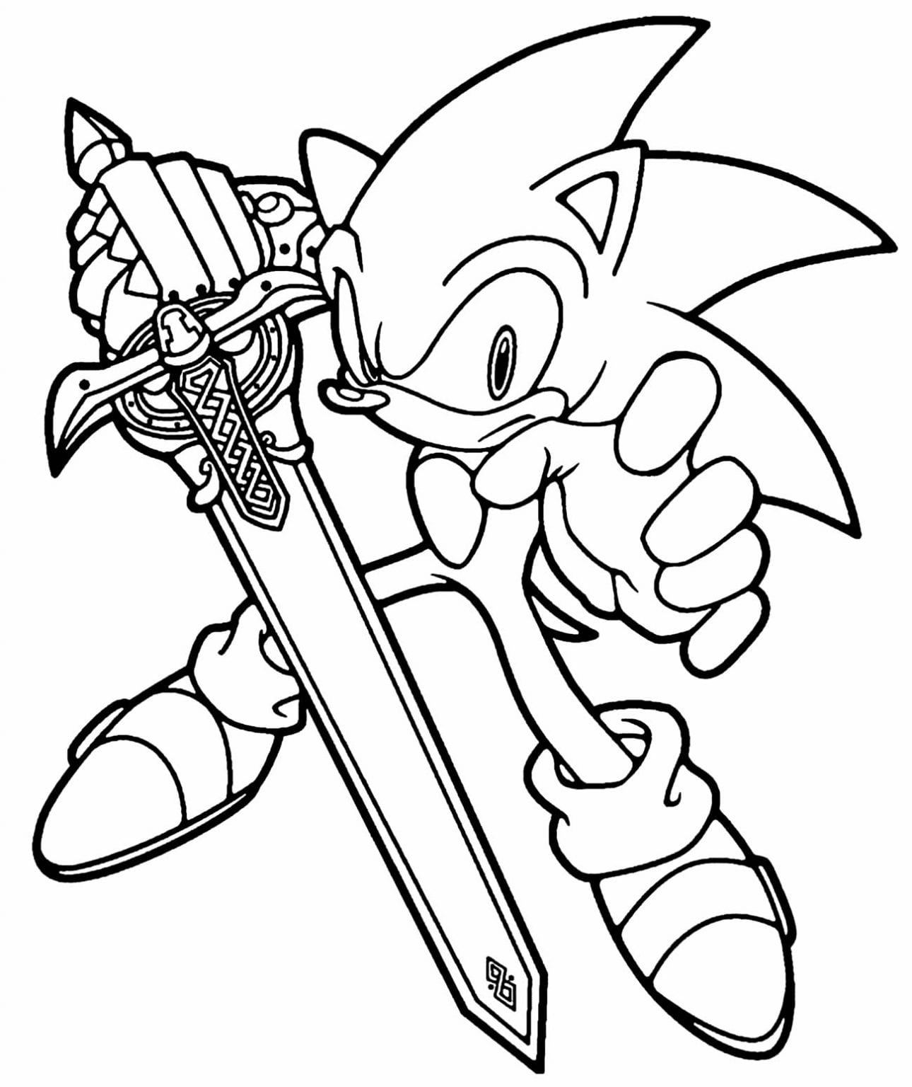 50+ Desenhos de Sonic para colorir - Como fazer em casa