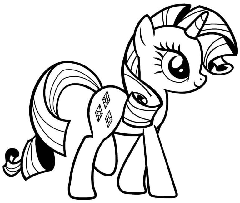 30+ Desenhos para colorir de Meu Pequeno Pônei - Como fazer em casa