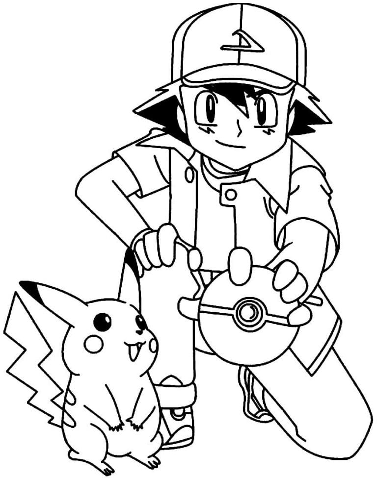 60 Desenhos De Pikachu Para Imprimir E Colorir Como Fazer Em Casa