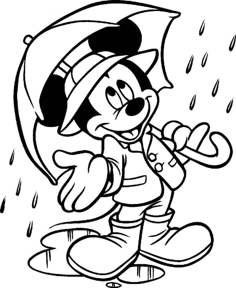 50+ Desenhos do Mickey para colorir e imprimir - Como fazer em casa