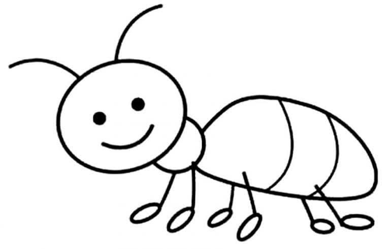 50+ Desenhos para colorir de Insetos - Como fazer em casa