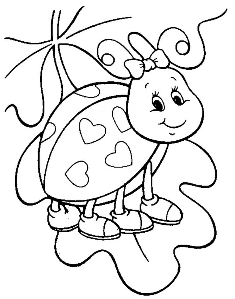 50+ Desenhos para colorir de Insetos - Como fazer em casa