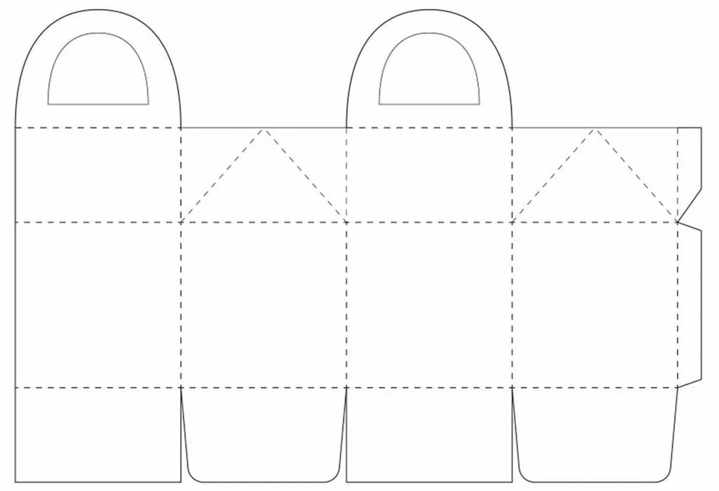 Caixinhas delicadas com moldes para lembrancinhas - Como fazer em casa