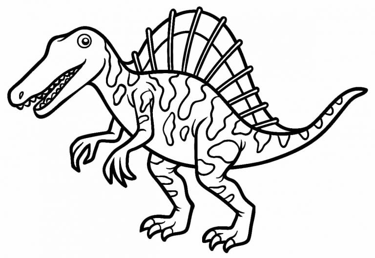 50+ Desenhos de Dinossauro para colorir - Como fazer em casa