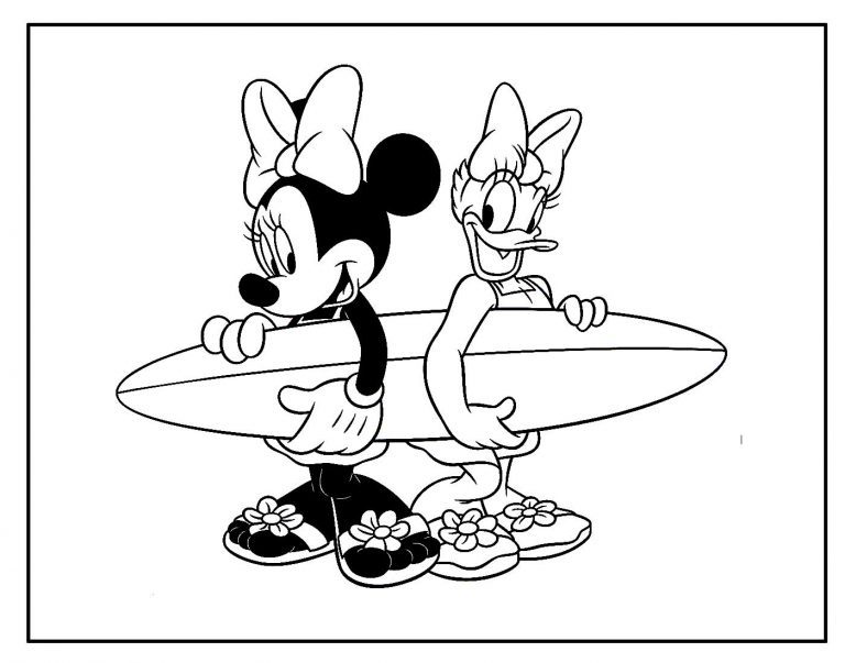 30+ Desenhos da Minnie para colorir - Como fazer em casa