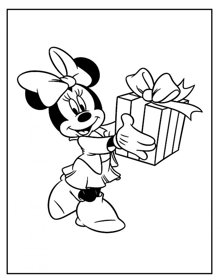 30+ Desenhos da Minnie para colorir - Como fazer em casa