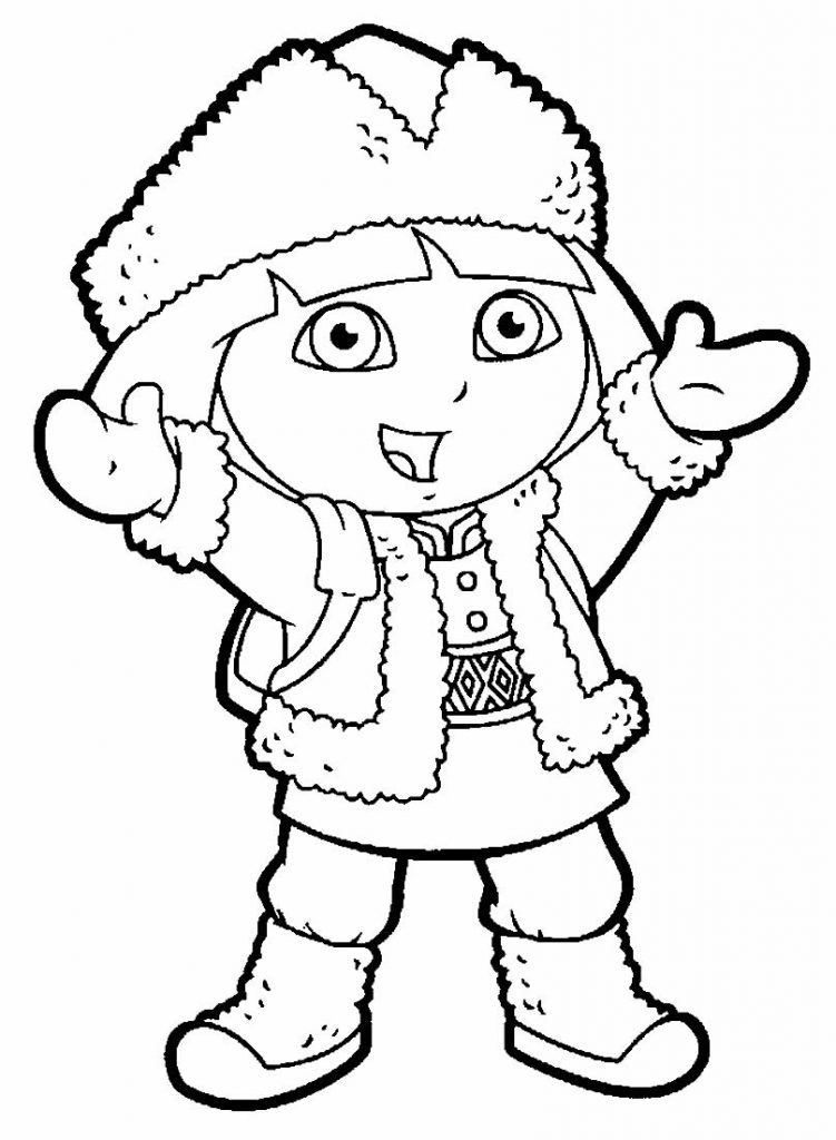 30+ Desenhos de Dora Aventureira para pintar e colorir - Como fazer em casa