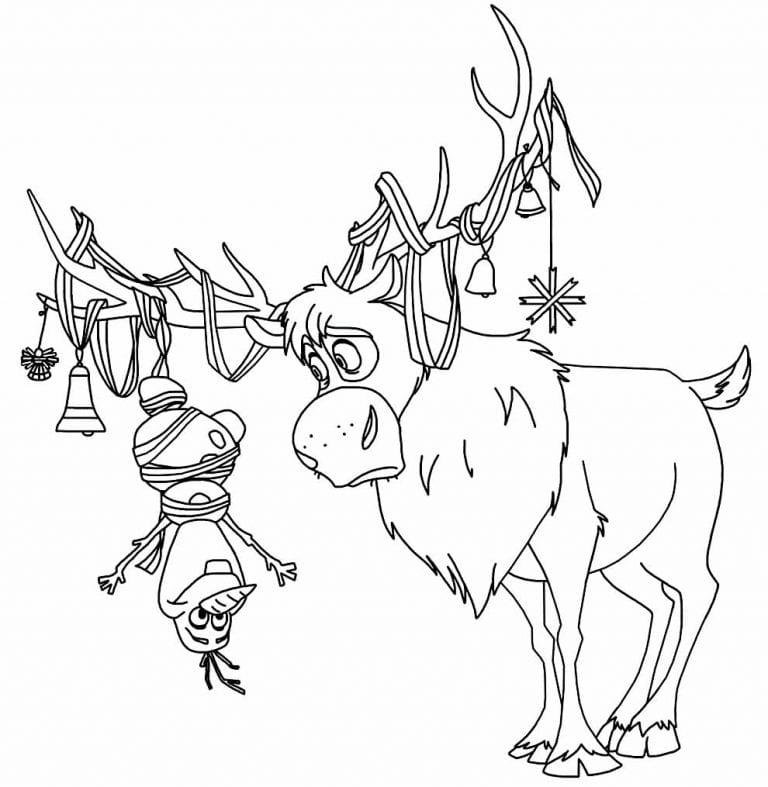 50+ Desenhos da Frozen para colorir - Como fazer em casa