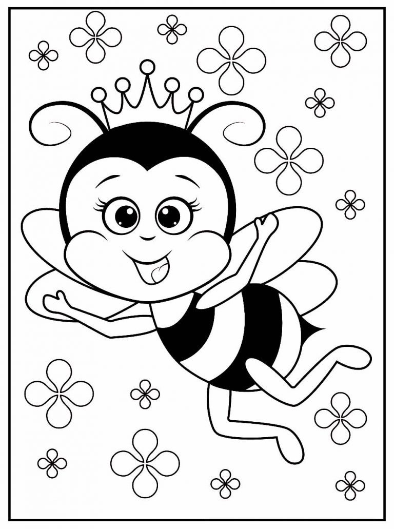 40+ Desenhos para colorir de Insetos | Como fazer em casa