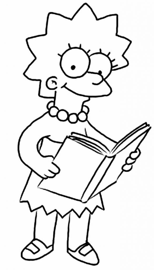 50+ Desenhos dos Simpsons para colorir | Como fazer em casa