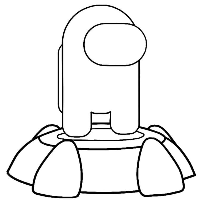 30+ Desenhos para colorir de Among Us - Como fazer em casa