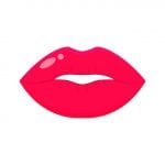 30+ Moldes de beijo e lábios para artesanato - Como fazer em casa