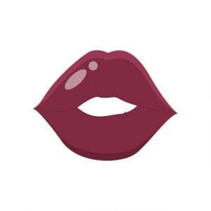 30+ Moldes de beijo e lábios para artesanato - Como fazer em casa