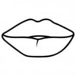 30+ Moldes de beijo e lábios para artesanato - Como fazer em casa