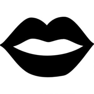 30+ Moldes de beijo e lábios para artesanato - Como fazer em casa