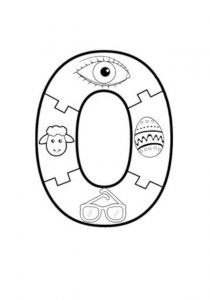 Moldes da letra O para imprimir - Como fazer em casa