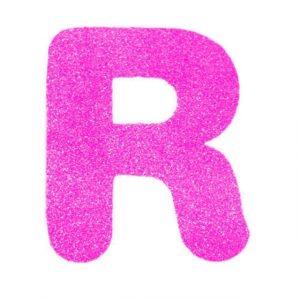 Moldes da letra R para imprimir - Como fazer em casa