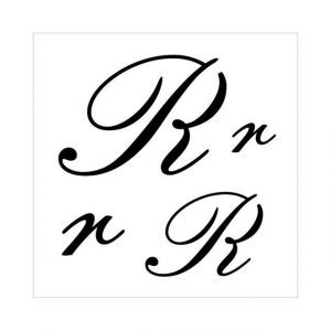 Moldes da letra R para imprimir - Como fazer em casa