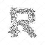 Moldes da letra R para imprimir - Como fazer em casa