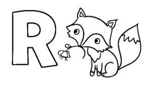 Moldes da letra R para imprimir - Como fazer em casa