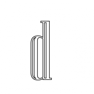 Moldes de letra D para imprimir - Como fazer em casa