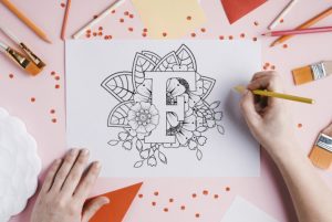 Moldes da letra F para imprimir - Como fazer em casa