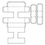 Moldes da letra H para imprimir - Como fazer em casa