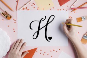 Moldes da letra H para imprimir - Como fazer em casa