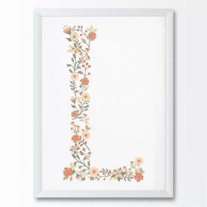 Moldes da letra L para imprimir - Como fazer em casa