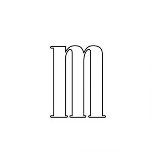 30+ Moldes da letra M para imprimir - Como fazer em casa