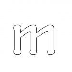 30+ Moldes da letra M para imprimir - Como fazer em casa