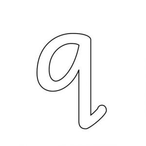 Moldes da letra Q para imprimir - Como fazer em casa