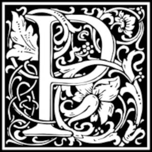 Moldes da letra P para imprimir - Como fazer em casa