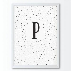 Moldes da letra P para imprimir - Como fazer em casa