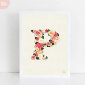 Moldes da letra P para imprimir - Como fazer em casa