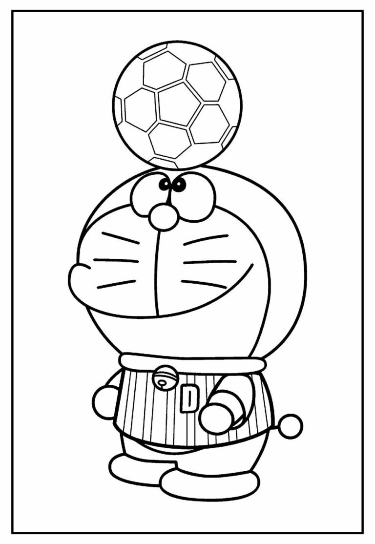 Desenhos de Doraemon para colorir e imprimir