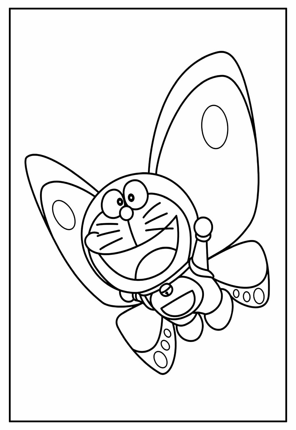 Desenhos de Doraemon para colorir e imprimir