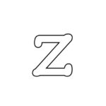 Moldes da letra Z para colorir - Como fazer em casa