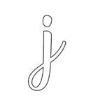 Moldes da letra J para imprimir - Como fazer em casa