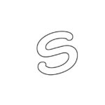 Moldes da letra S para imprimir e colorir - Como fazer em casa