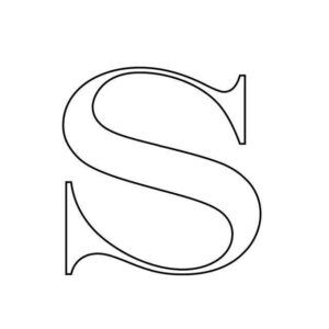 Moldes da letra S para imprimir e colorir - Como fazer em casa