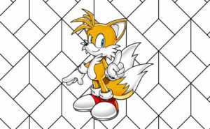 Desenhos de Tails para pintar e colorir - Como fazer em casa