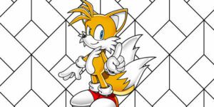 Desenhos de Tails para pintar e colorir - Como fazer em casa
