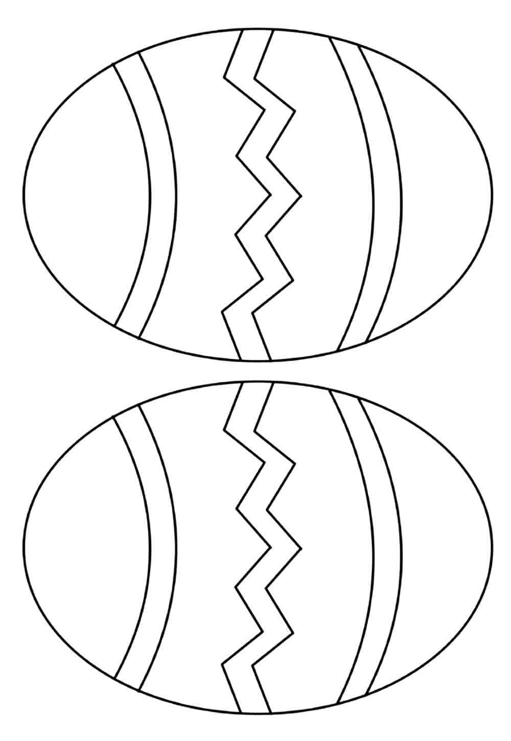 Moldes de Ovo de Páscoa para Decoração e Lembrancinhas